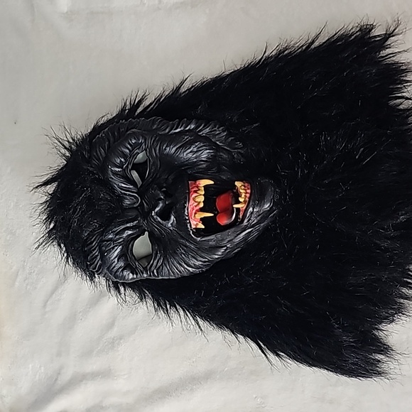 unbranded | Holiday | King Kong Gorila Black Latex Full Head Halloween ...
